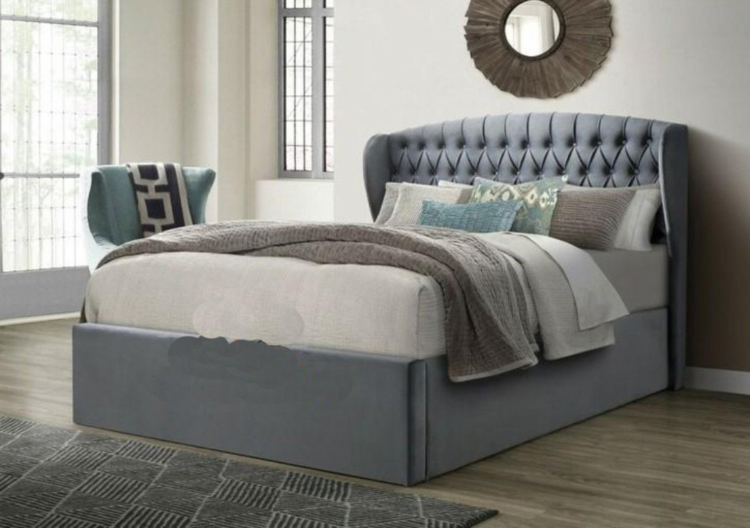 Milan Grand Chesterfield Wingback Bed Frame – Murphey Beds