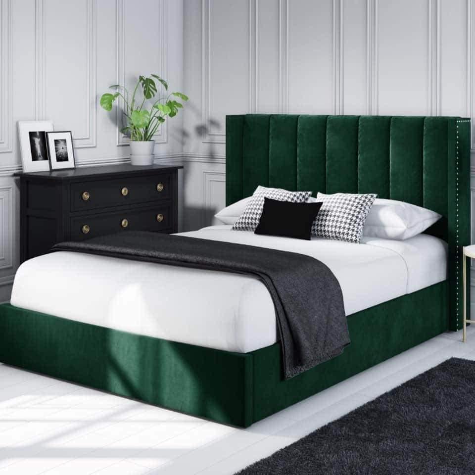 Sara Upholstered bed – Murphey Beds